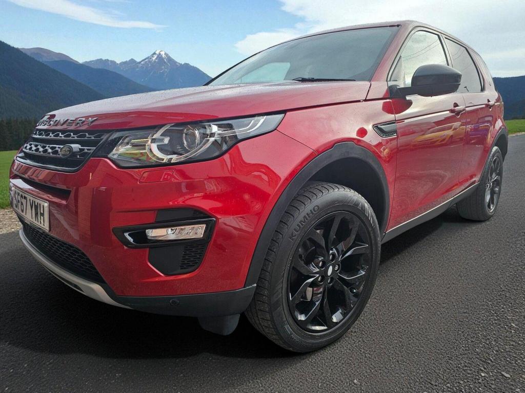 SOLD - Used LAND ROVER DISCOVERY SPORT 2017 Red in Mansfield Woodhouse ...